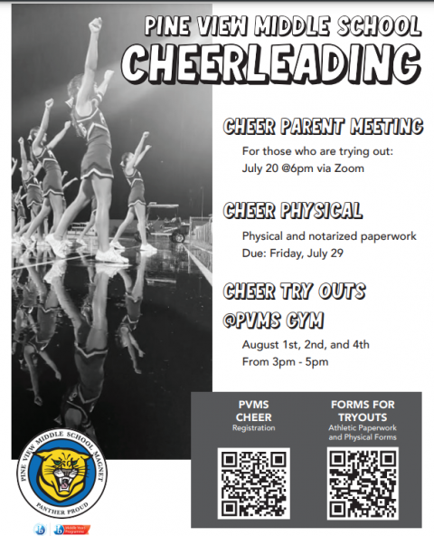 Cheerleading | Pine View Middle School